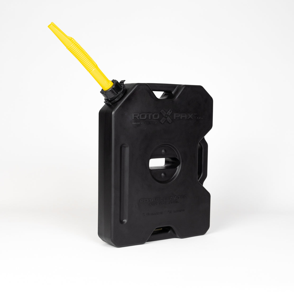 Black - 2 Gallon Water Storage Container GEN 2 | RotopaX